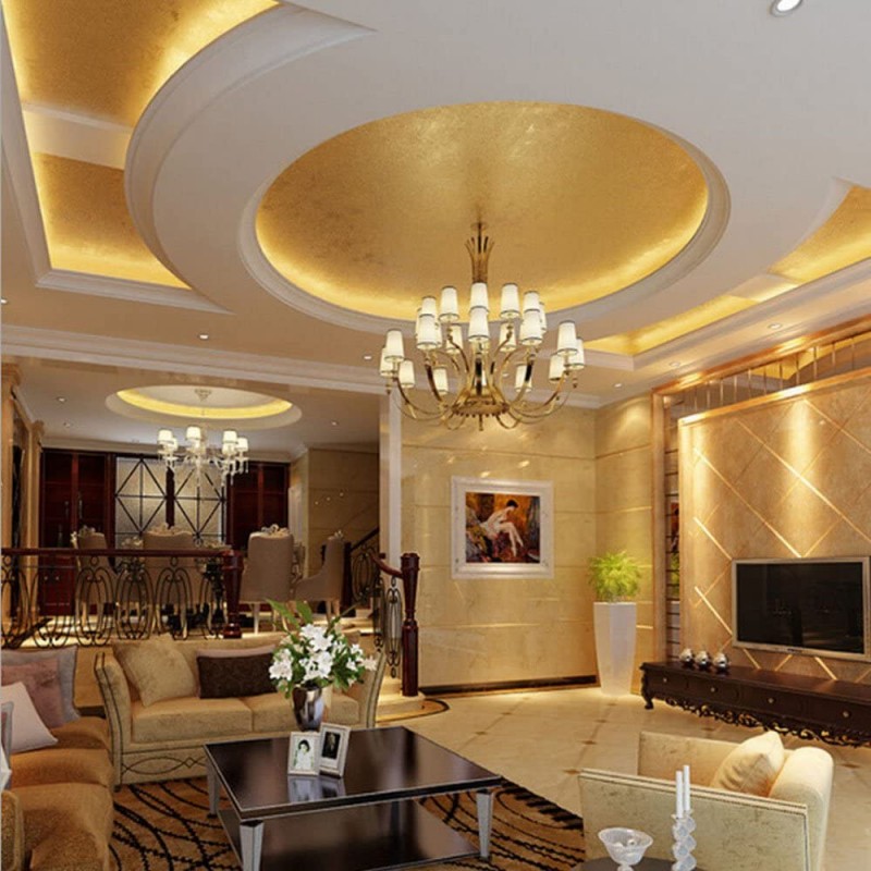 Papier Peint Épais Feuille d’Or